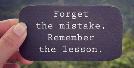 The Importance of Making Mistakes | Clutter Clearing